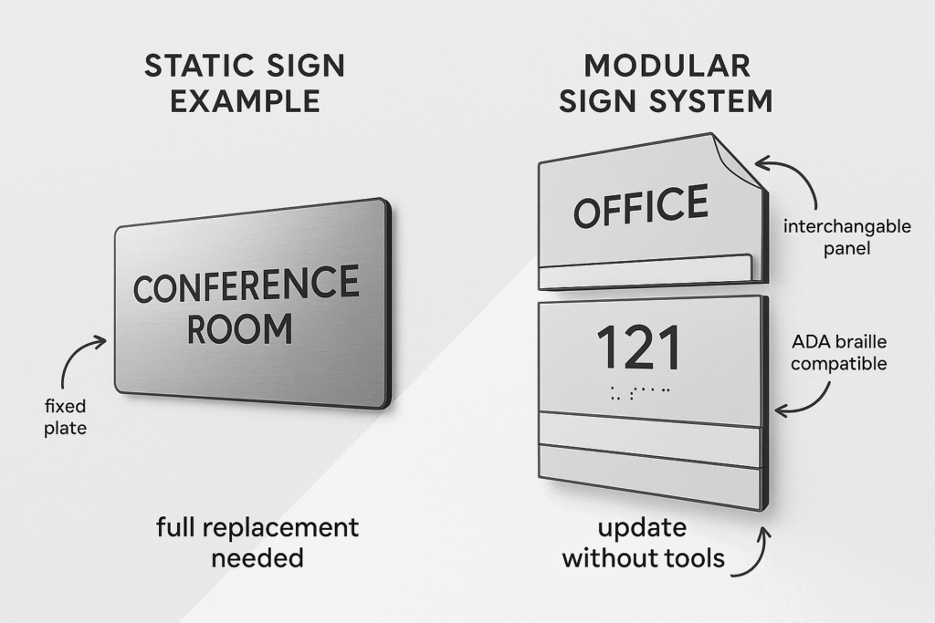 a diagram showing how panels can be updated or reconfigured in a ...